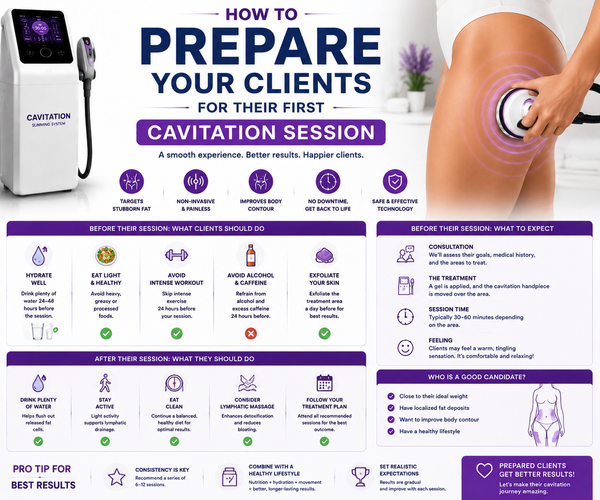 How to Prepare Clients for Their First Cavitation Session – Wikbeauty
